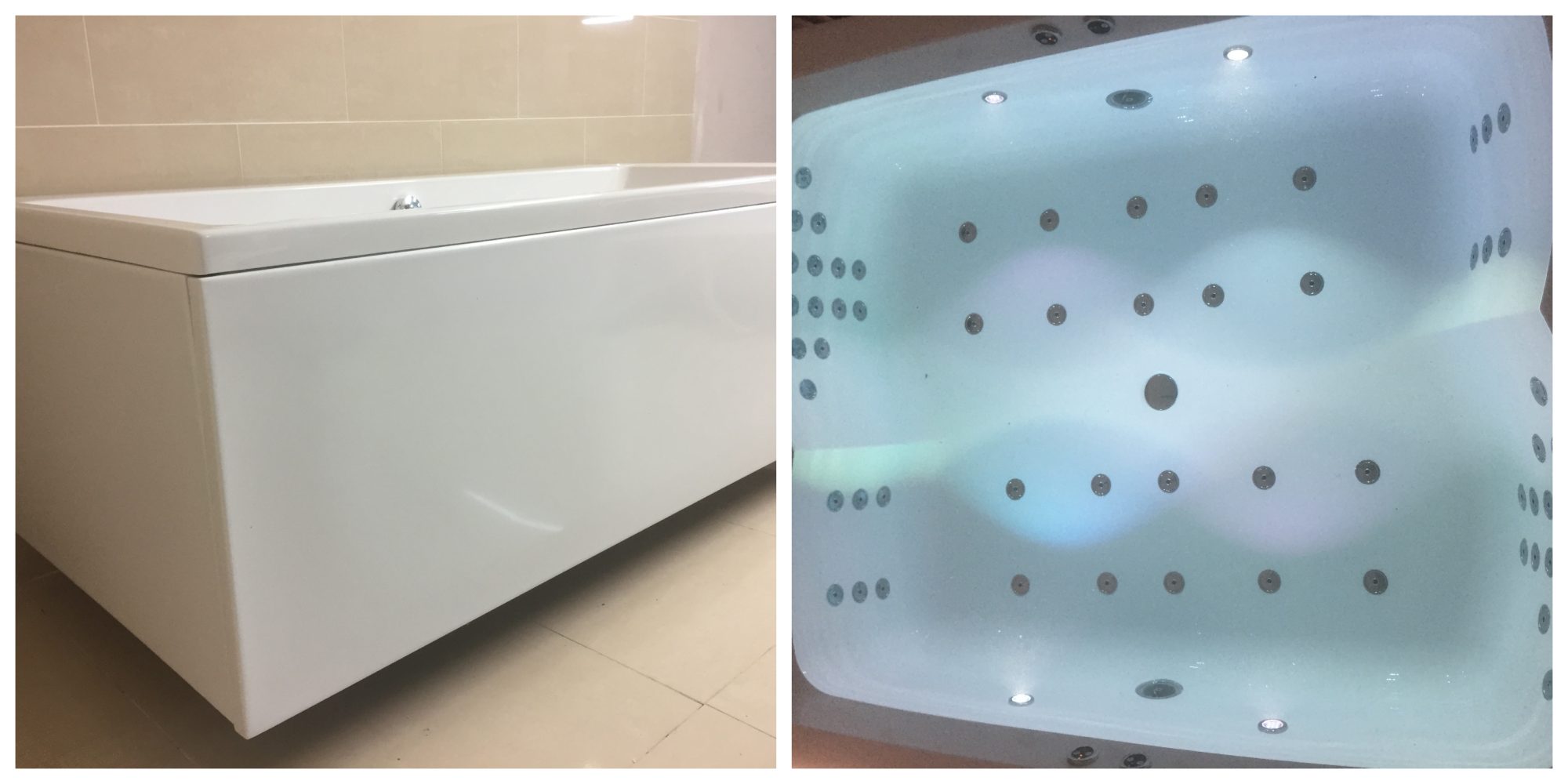 Customisable comfort: Build your bespoke whirlpool bath