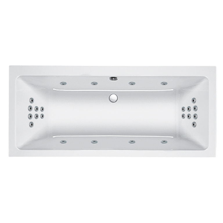 Quantum Duo Whirlpool Bath